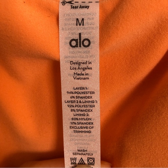 ALO Yoga | Dresses | Alo Yoga Alosoft Courtside Tennis Dress Cantaloupe ...